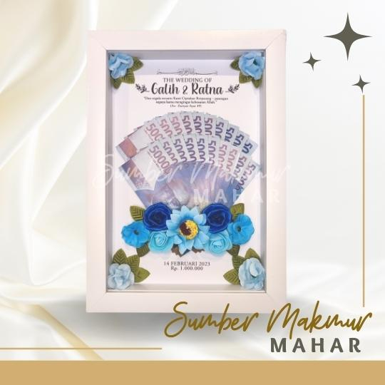 Jual [SUPER SALE] Mahar uk 24x34| Bingkai Mahar pernikahan 3d | Custom ...