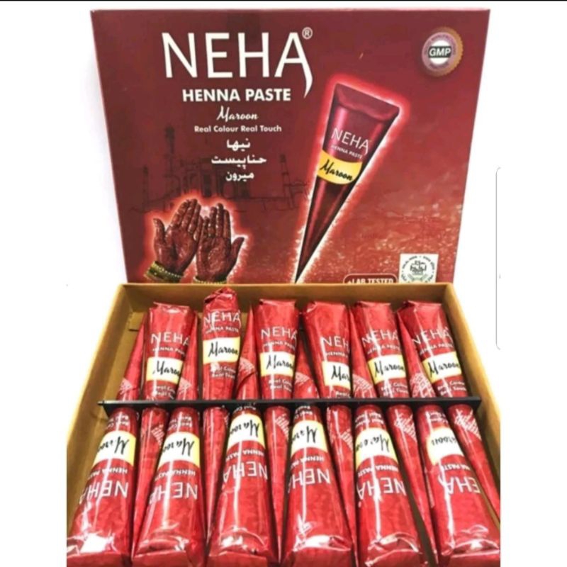 Jual NEHA Henna Kuku pacar tangan Hena | Shopee Indonesia