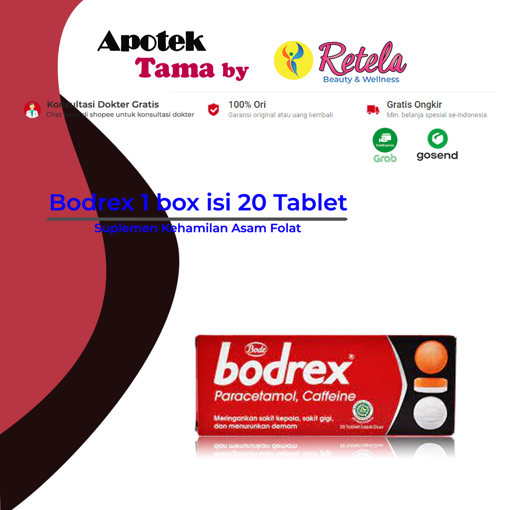 Jual BODREX TABLET 1 BOX 20 TABLET | Shopee Indonesia