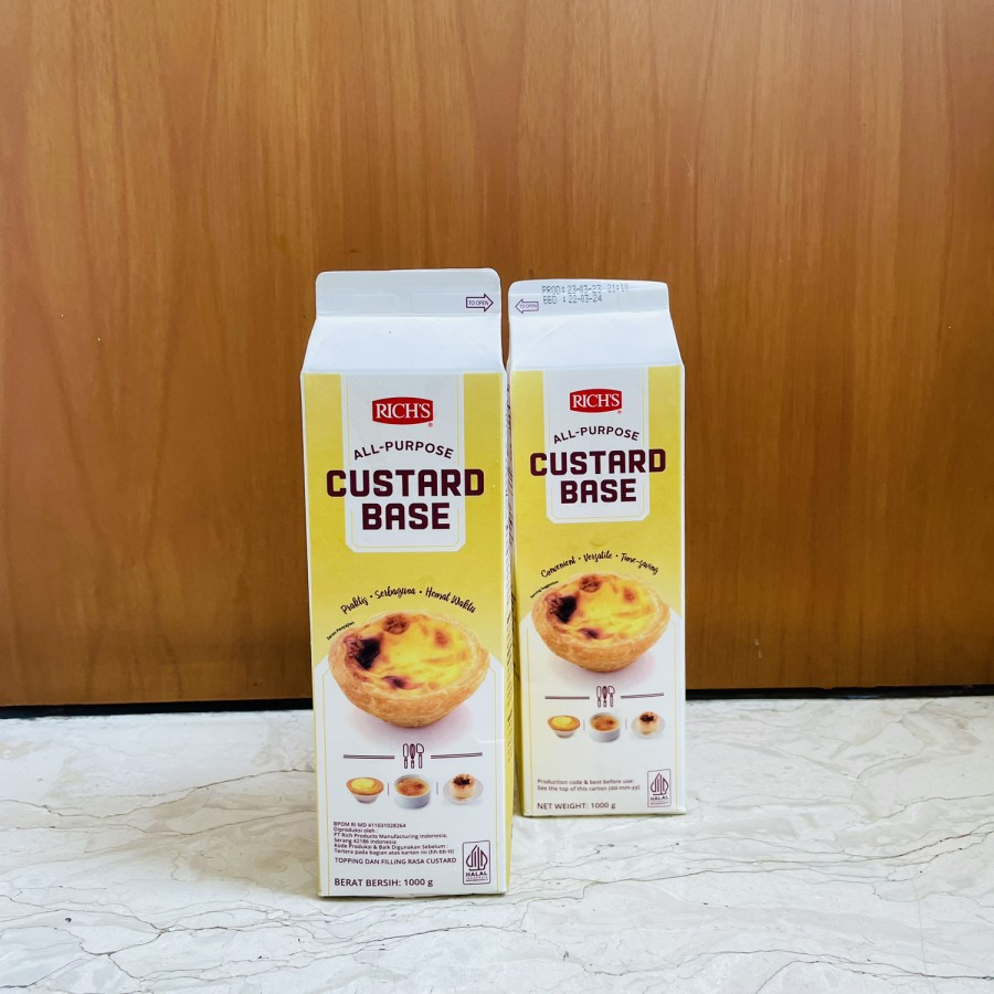 Jual Richs All Purpose Custard Base - 1KG | Shopee Indonesia
