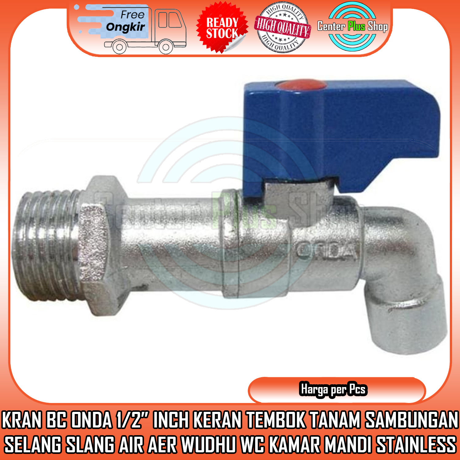 Jual Onda Bc Kran Tembok 1/2 In Inci Inch Inchi Garden Tap Sambungan ...