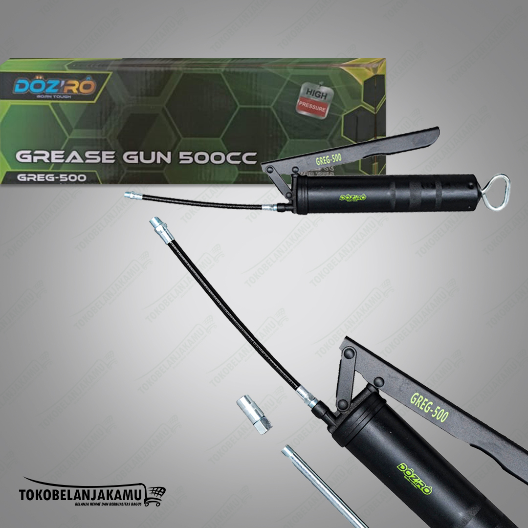 Jual POMPA GEMUK 500CC DOZIRO HAND GREASE GUN 500CC PISPOT GEMUK ...
