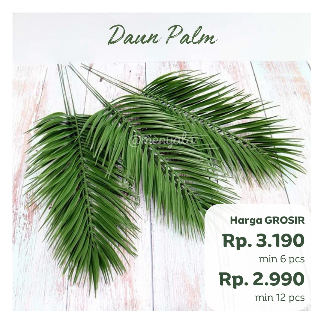 Jual Daun Tropical Palem / Palm Harga Grosir | Shopee Indonesia