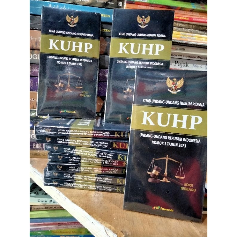 Jual Kitab Undang-undang Hukum Pidana Nomor 1 Tahun 2023 | Shopee Indonesia