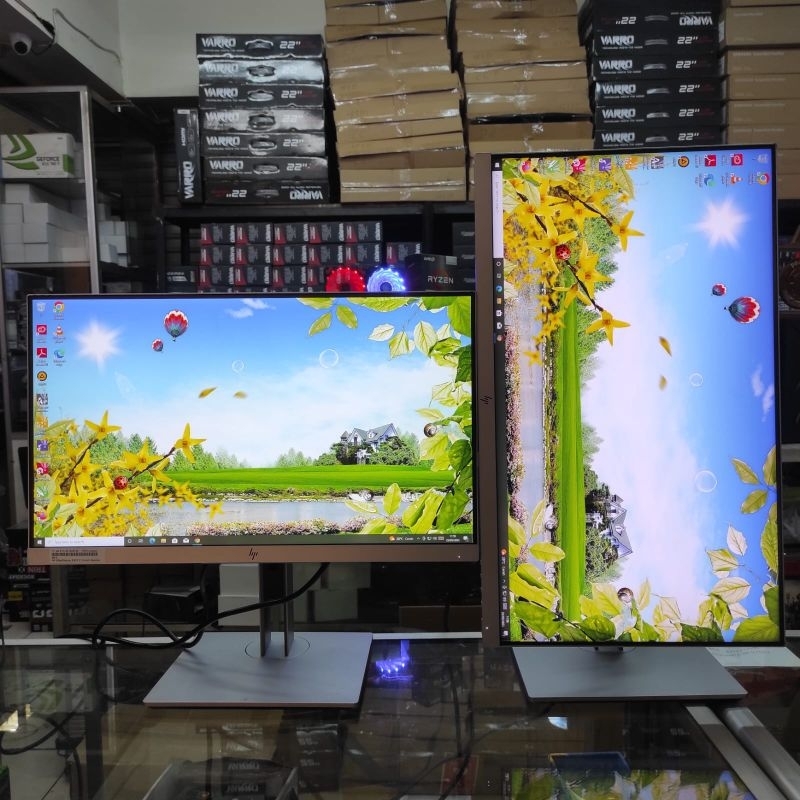 Jual Monitor IPS LED HP E223 E243 E273 Frameless Widescreen Monitor ...