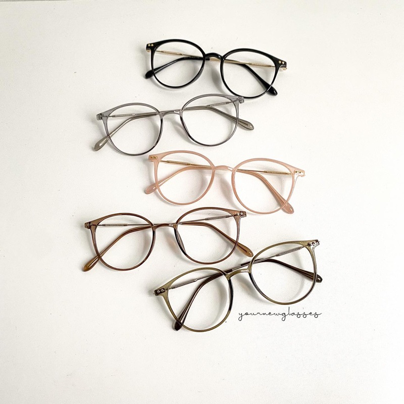 Jual FRAME BULAT UNISEX 9531 LENTUR | Shopee Indonesia