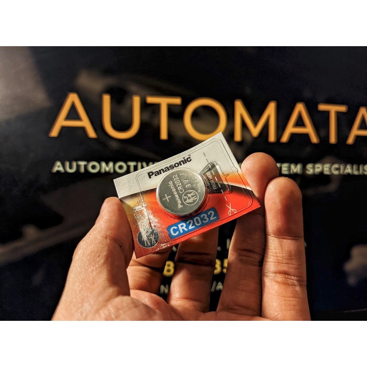 Jual baterai remote keyless smartkey honda PCX original Panasonic ...