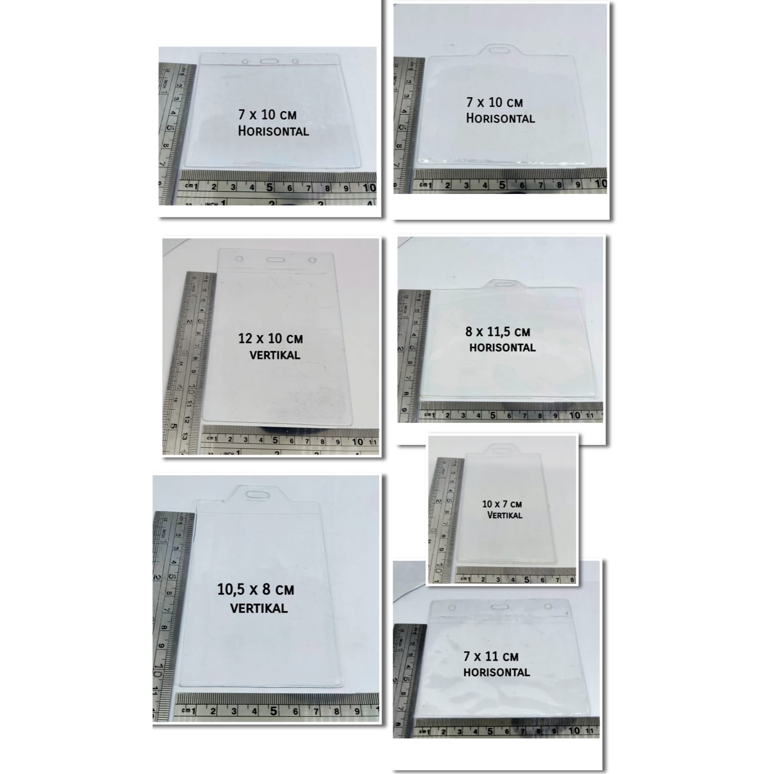 Jual Plastik Mika ID card Tali name tag gantungan id card penjepit ...