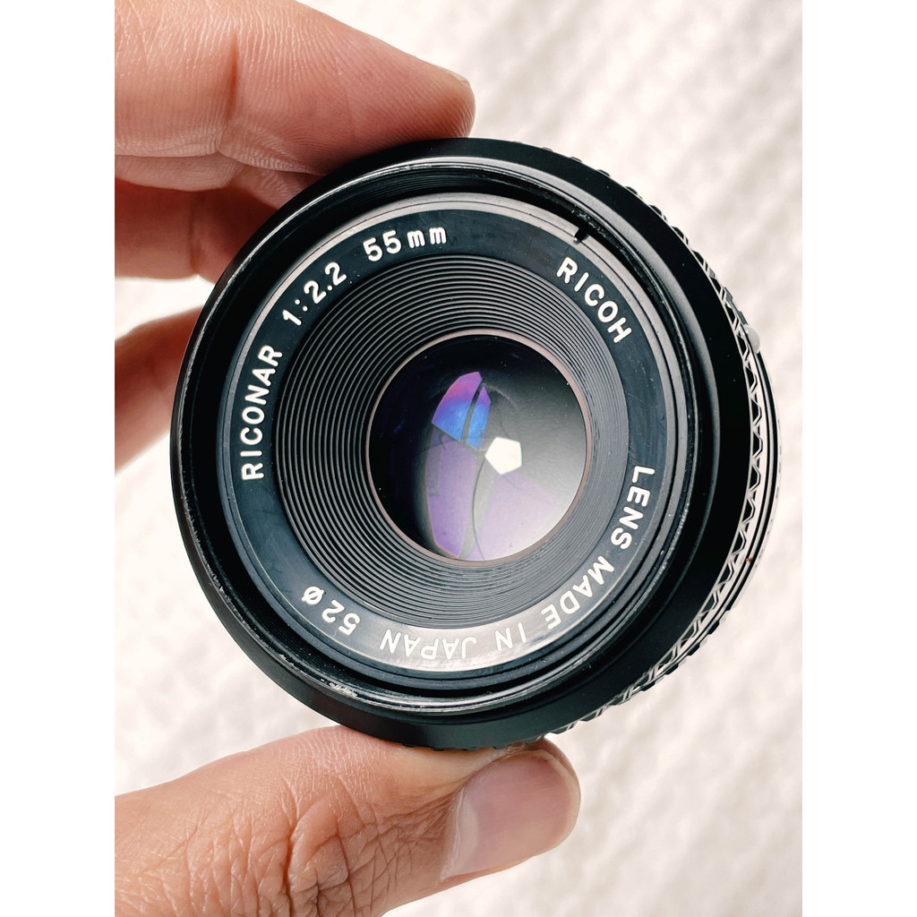 Jual Lensa Kamera Film Manual Ricoh Riconar 55mm f2.2 Vintage Lens ...