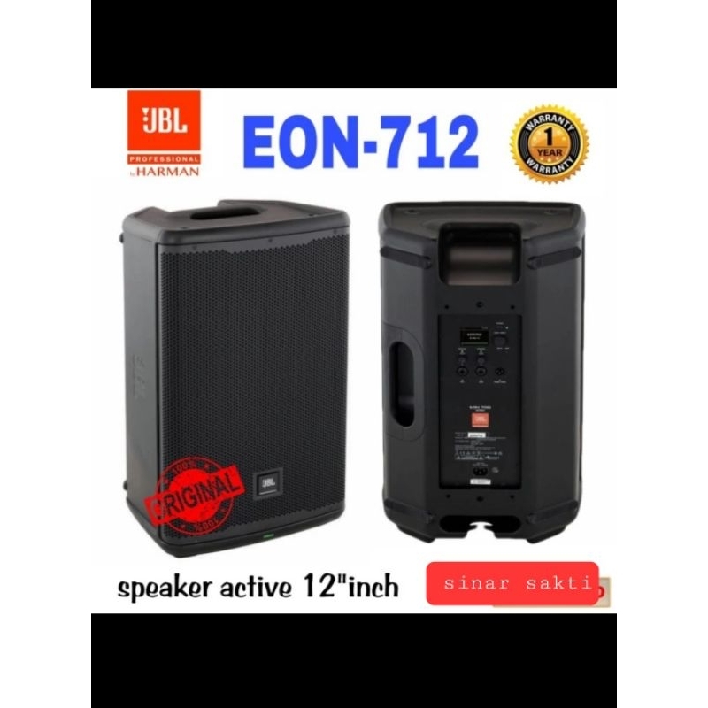 Jual SPEAKER AKTIF JBL EON712 EON 712 12CH GARANSI ORIGINAL | Shopee ...