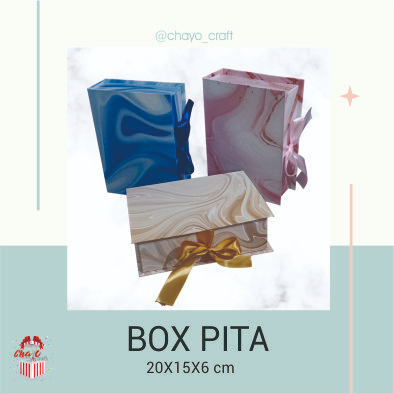 Jual Kotak Kado Pita L 20x15x6 cm | Shopee Indonesia