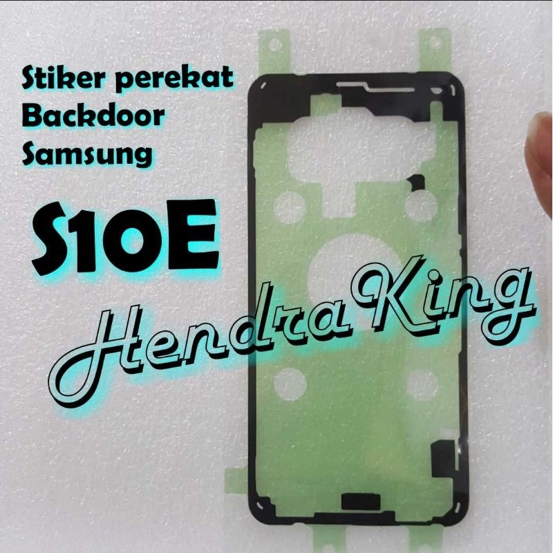 Jual Stiker adhesive lem perekat backdoor samsung S10e | Shopee Indonesia