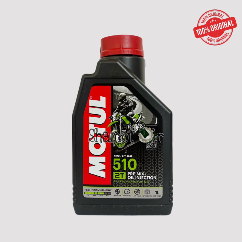 Jual Motul 2T 510 Oli Samping 2TAK 1 Liter Original | Shopee Indonesia