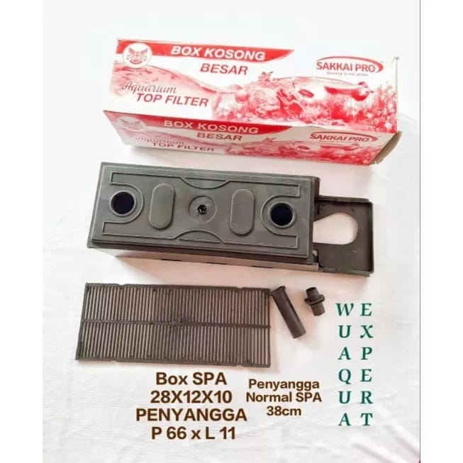 Jual Media Filter Aquarium Box Kosong Kecil, Sedang, Besar/Jumbo Kolam ...