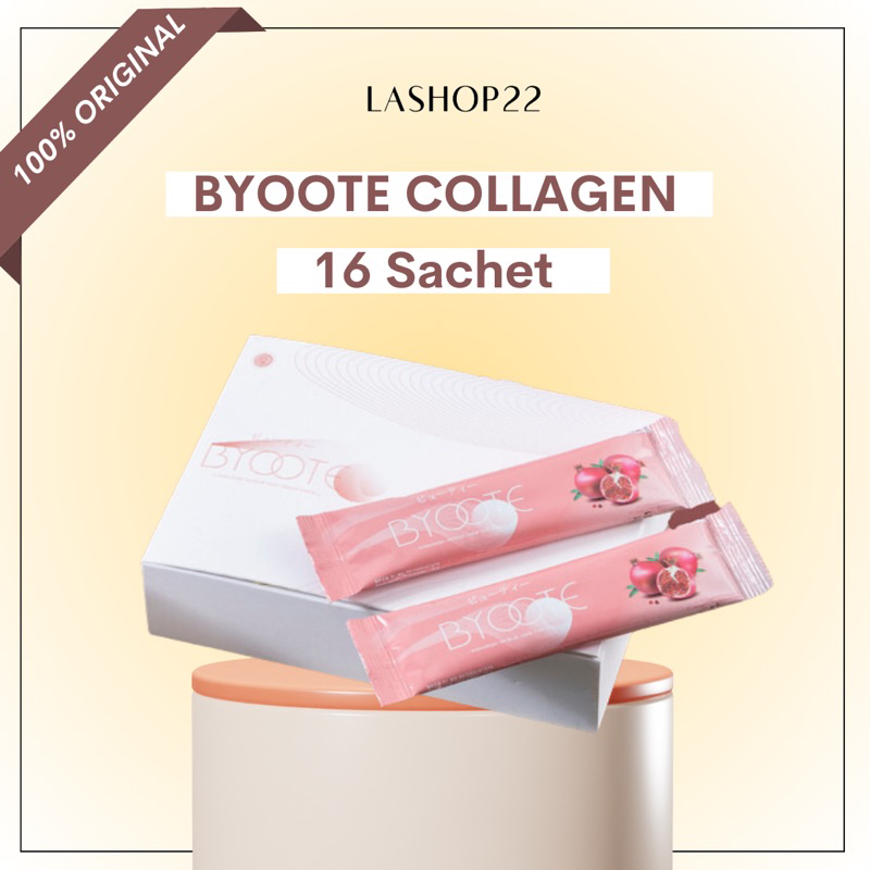 Jual BYOOTE COLLAGEN POWDER DRINK by PAO PAO 1 BOX ORIGINAL ...