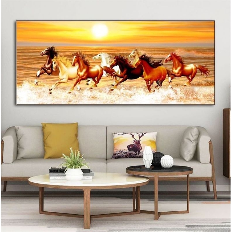 Jual LUKISAN KUDA BAGUS HARGA TERBAIK KARYA TANGAN ANAK BANGSA | Shopee ...