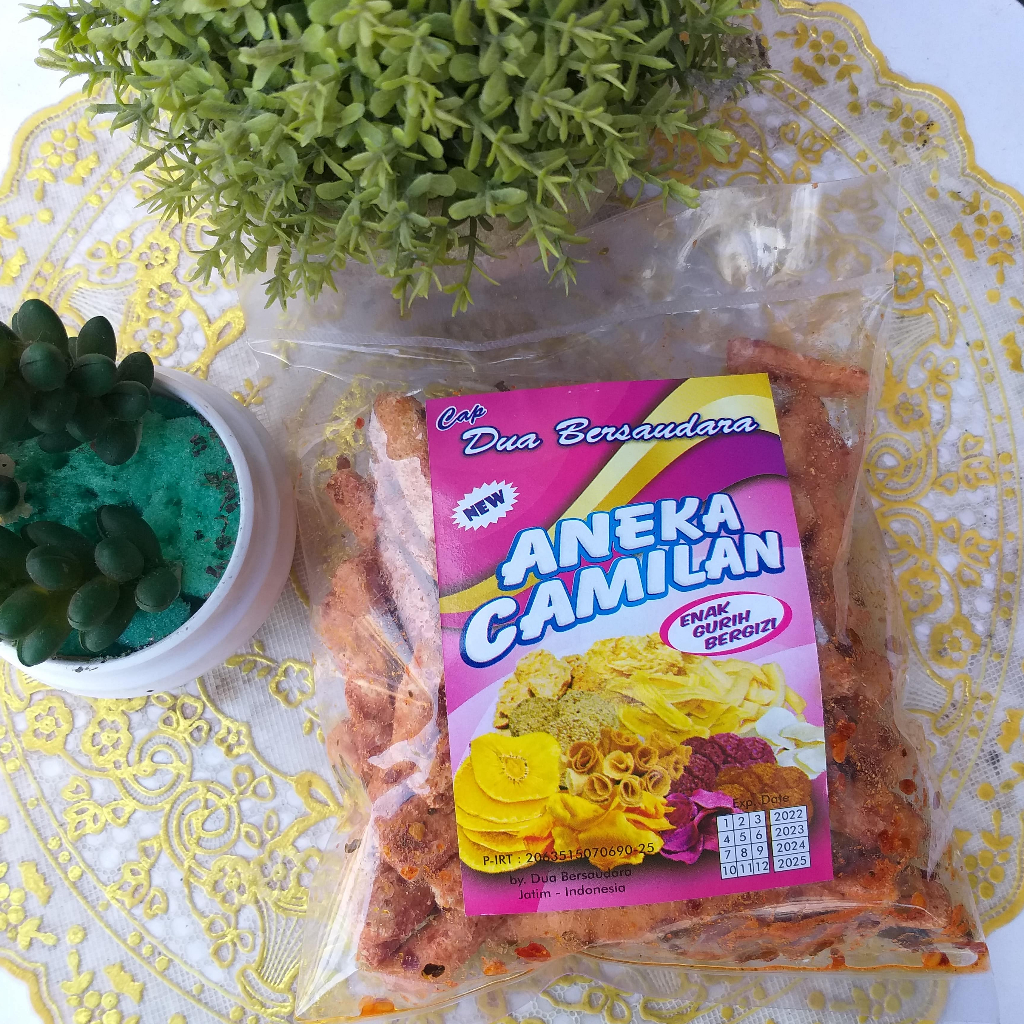 Jual JAJAN VIRAL STICK BASRENG PEDAS 200gr (dua bersaudara) | Shopee ...