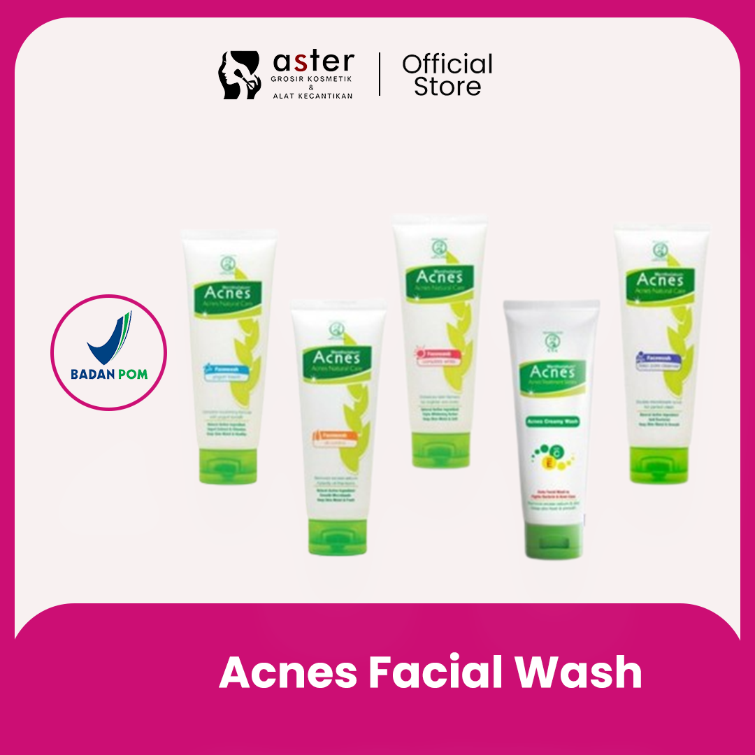 Jual Aster Kosmetik - Acnes Facial Wash | Shopee Indonesia