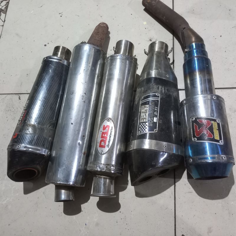 Jual kenalpot knalpot variasi inlet 50mm | Shopee Indonesia
