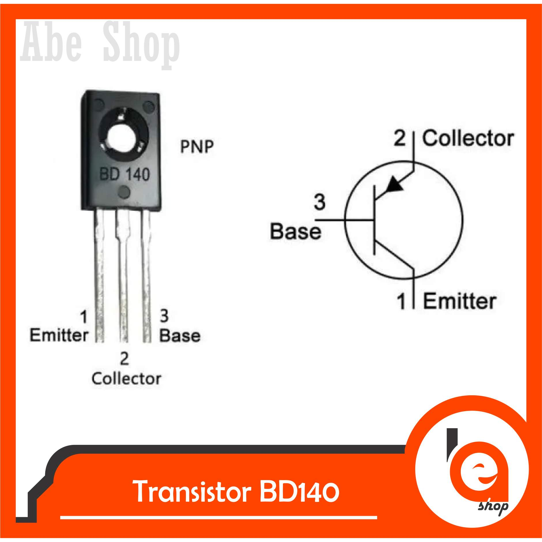 Jual Transistor BD140 TR BD 140 PNP | Shopee Indonesia