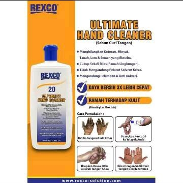 Jual REXCO 20 (ULTIMATE HAND CLEANER) | Shopee Indonesia