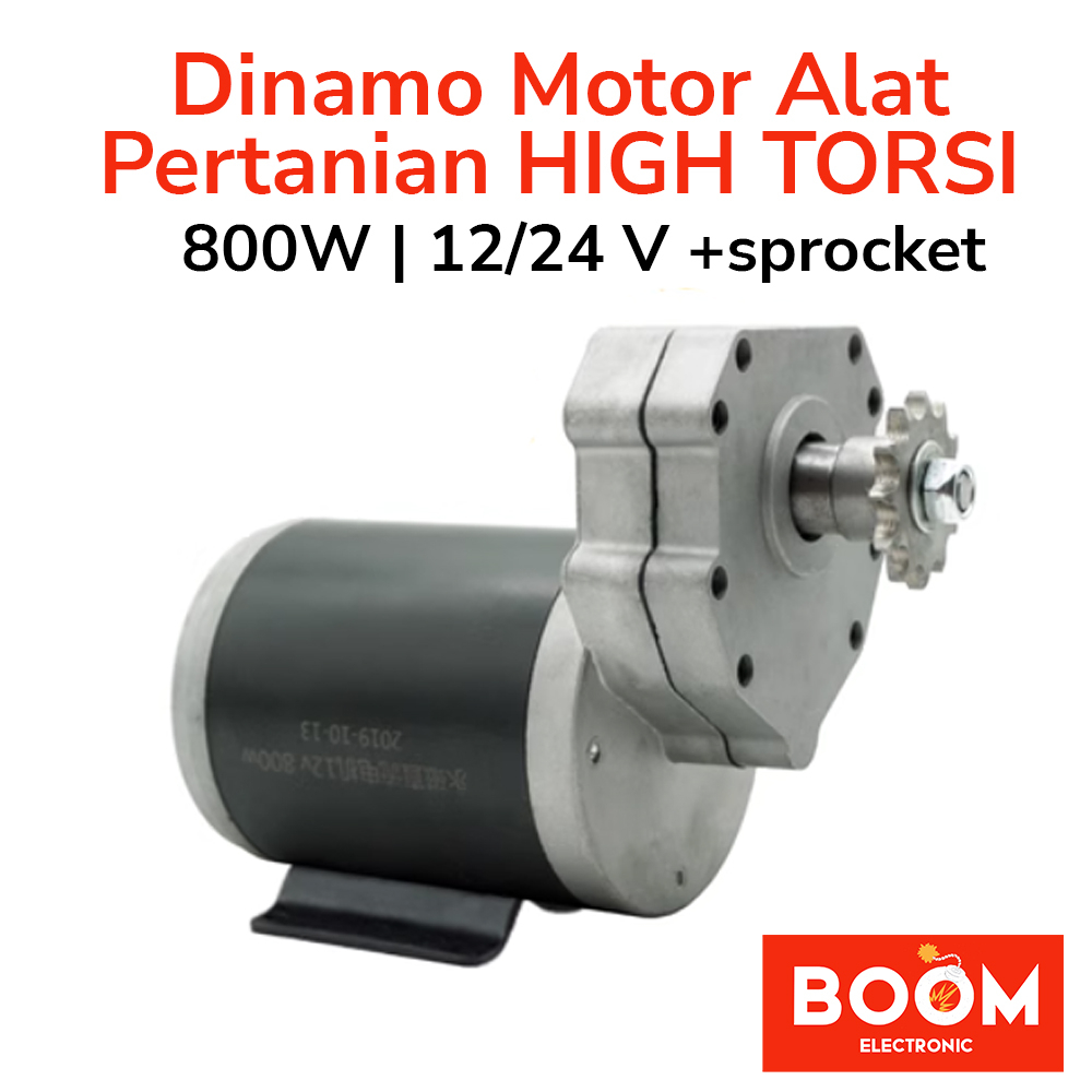 Jual Dinamo Motor 800W HIGH TORSI Sprocket Alat pertanian (7192 ...