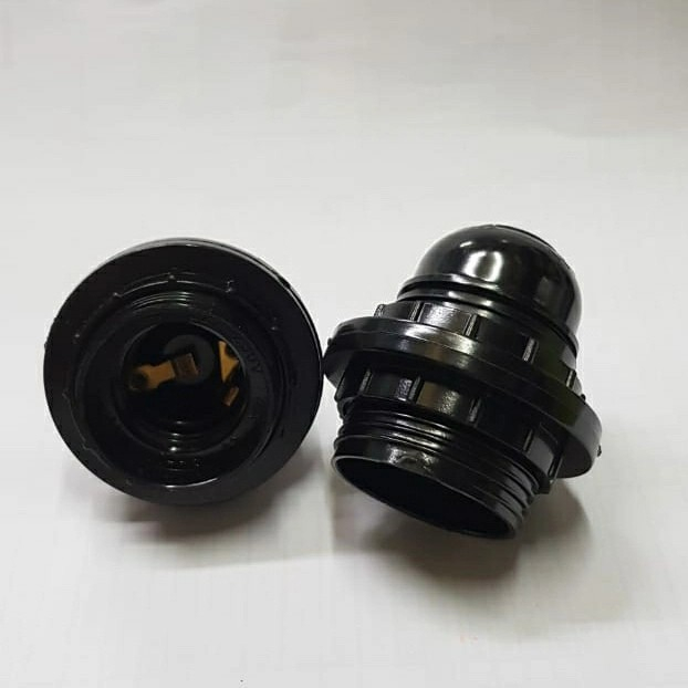 Jual Fitting german / Fitting lampu jadul /Fitting lampu hitam E27 ...