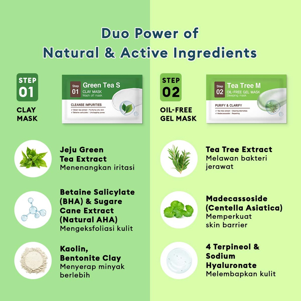 Jual [NEW] ARIUL 7 Days Sheet Mask 20gr / 7Days Mask Duo 2in1 ...