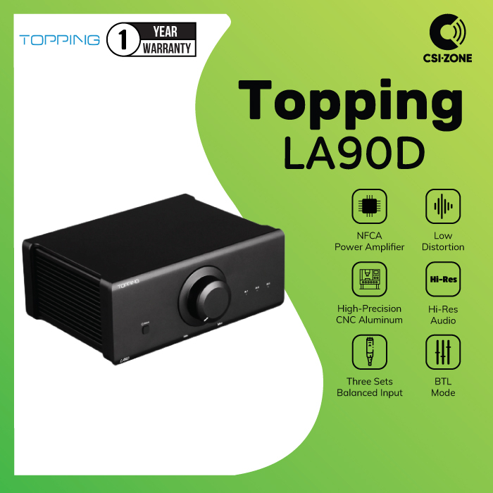 Jual Topping LA90 Discrete / LA90D Flagship NFCA Power Amplifier ...