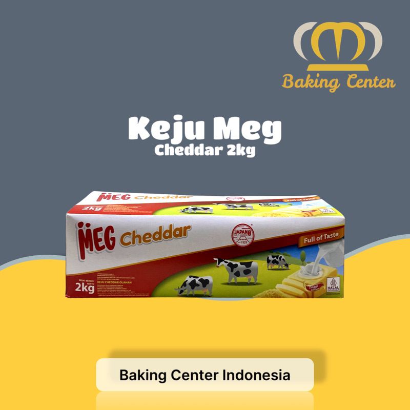 Jual Keju Meg Cheddar Merah 2kg | Shopee Indonesia
