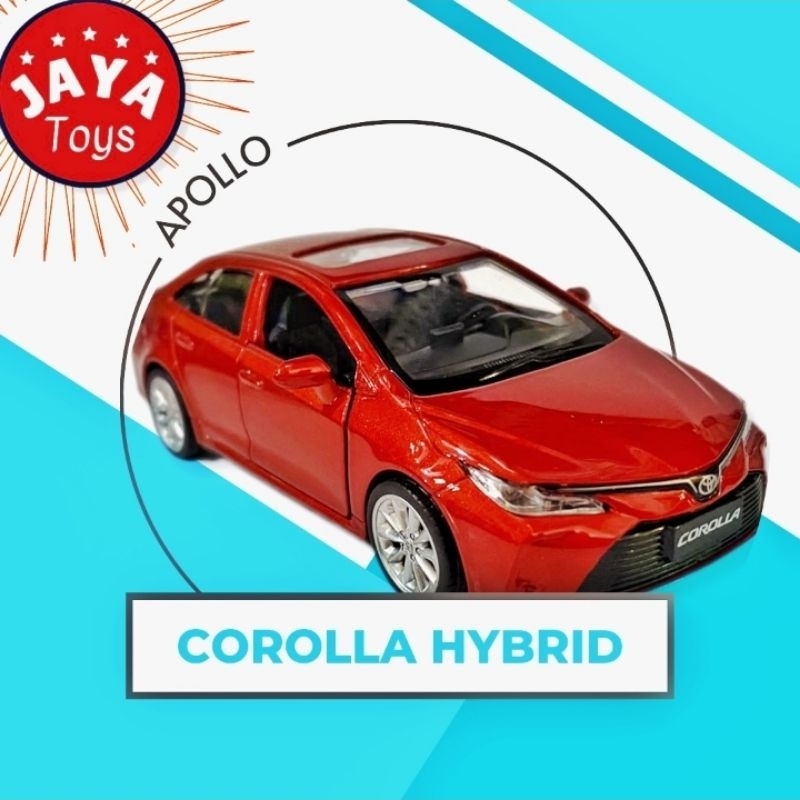 Jual Mobil Diecast Apollo Toyota Corolla Hybrid | Shopee Indonesia