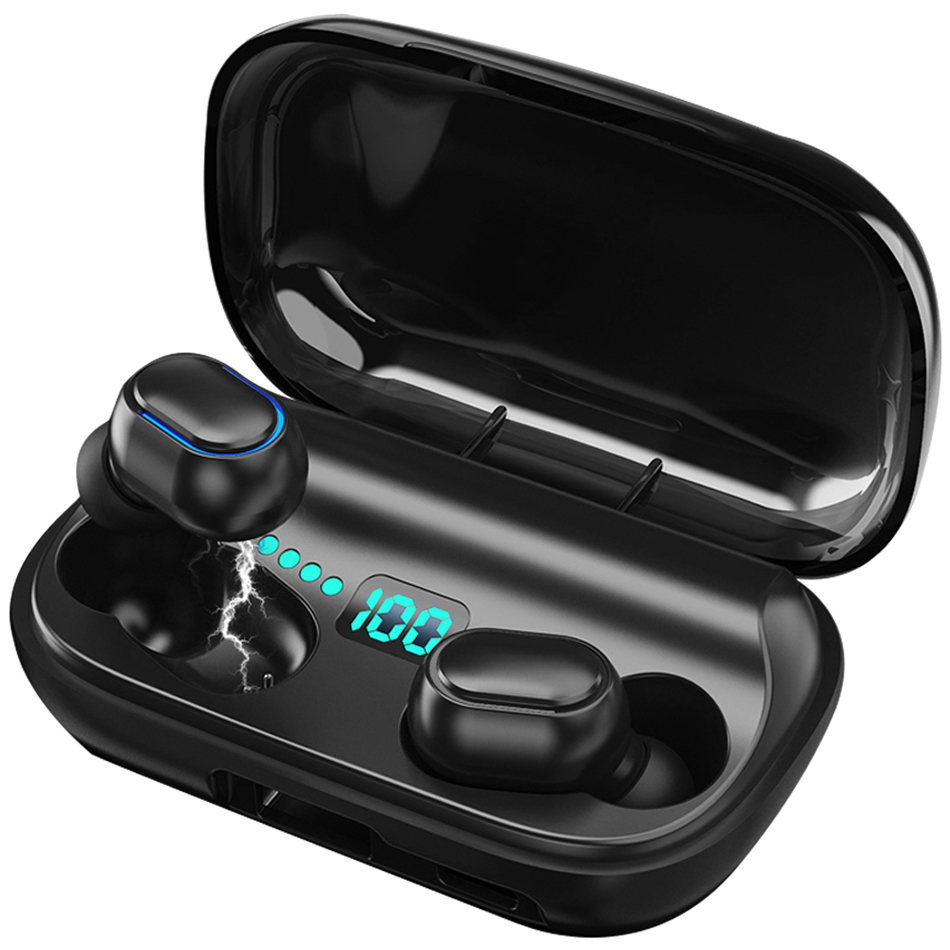 Jual T11 TWS Headset Bluetooth 5.0 Full Bass Wireless Earphone 9D ...