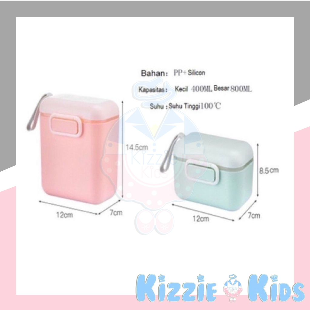 Jual Kizzie Milk Powder Container / Tempat Susu Bubuk / Tempat Susu ...