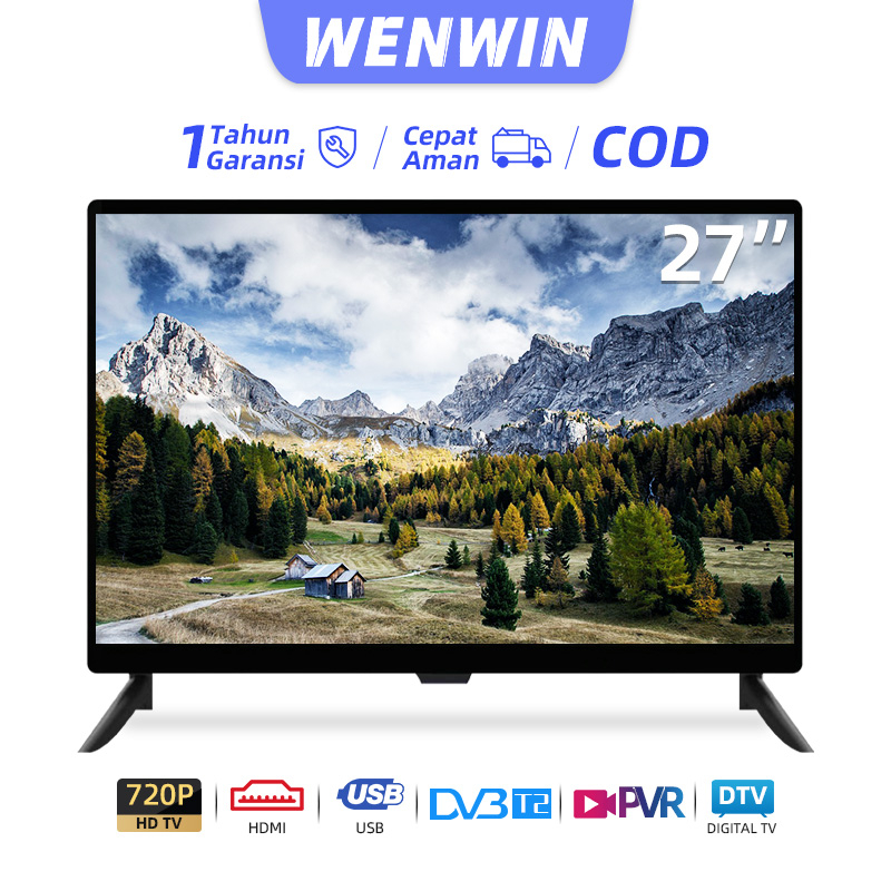 Jual WENWIN LED Monitor 30/27/26/25/24/22/21 Inch Digital TV HD Murah ...