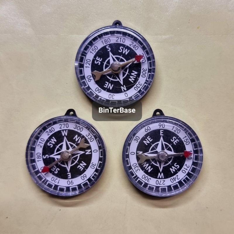 Jual Kompas Pramuka Mini praktek anak sekolah magnet compass penunjuk ...