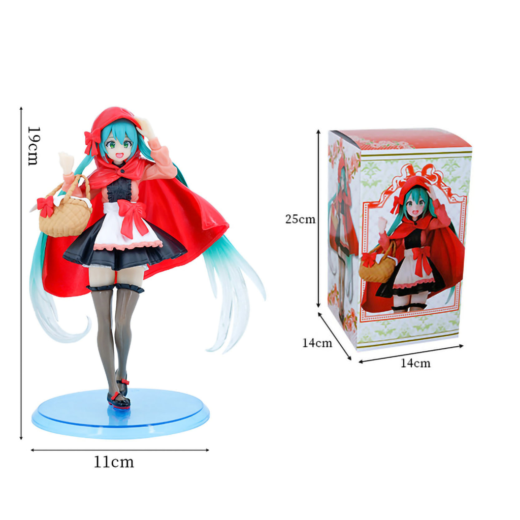 Jual Hatsune Miku Little Red Riding Hood Action Figure | Shopee Indonesia