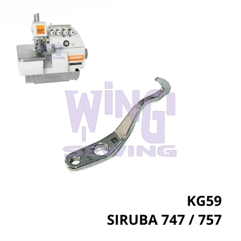Jual KG59 SIRUBA 747 757 Tahanan Looper Mesin Jahit Obras Industri KG59 ...