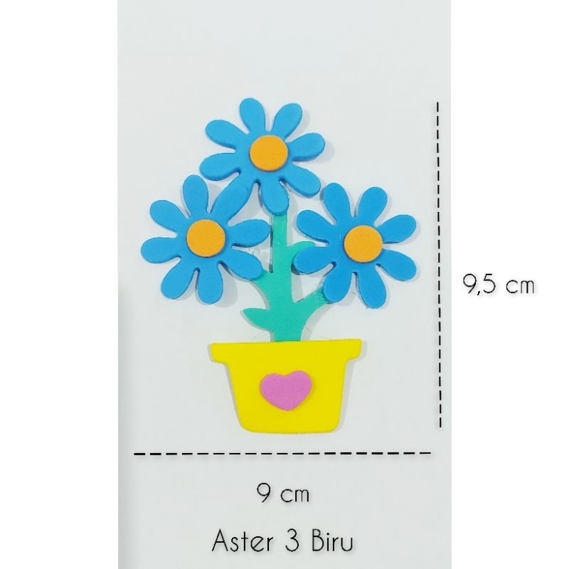 Jual Aplikasi Hiasan Eva Foam Bunga Rumput Daun Pohon Spon | Shopee ...