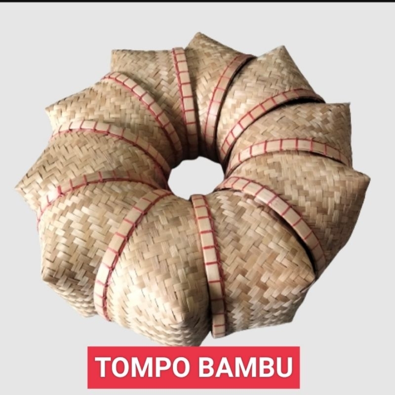 Jual Tompo Bambu Tompo Kecil Tumbu Kecil Tempat Nasi Dari Bambu Untuk ...