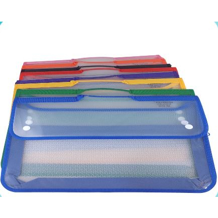 Jual Map Plastik Tas 2 Kancing School Bag Folio MERK GK | Shopee Indonesia