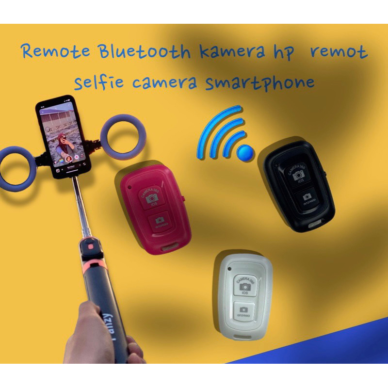 Jual REMOTE BLUETOOTH SELFIE (Remote Shutter Android dan iOS) | Shopee ...