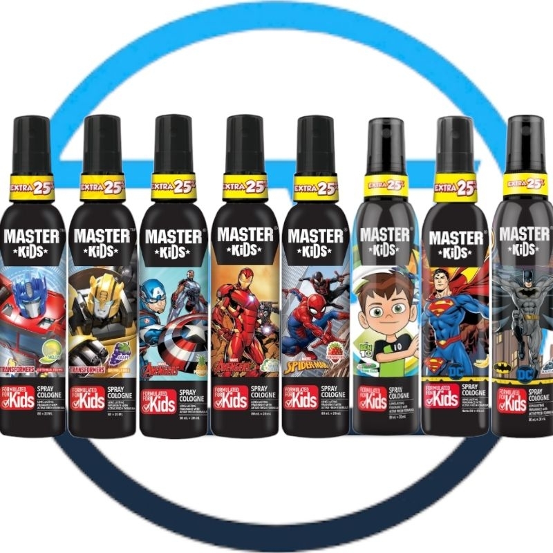 Jual Master Kids Spray Cologne 80ml + 20ml | Shopee Indonesia