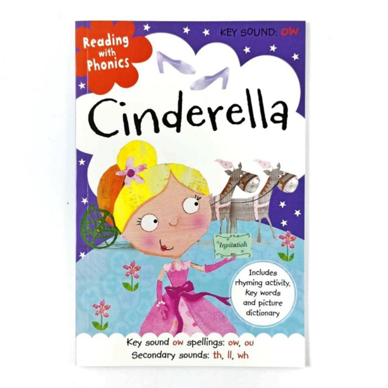 Jual Reading with Phonics Cinderella | Shopee Indonesia