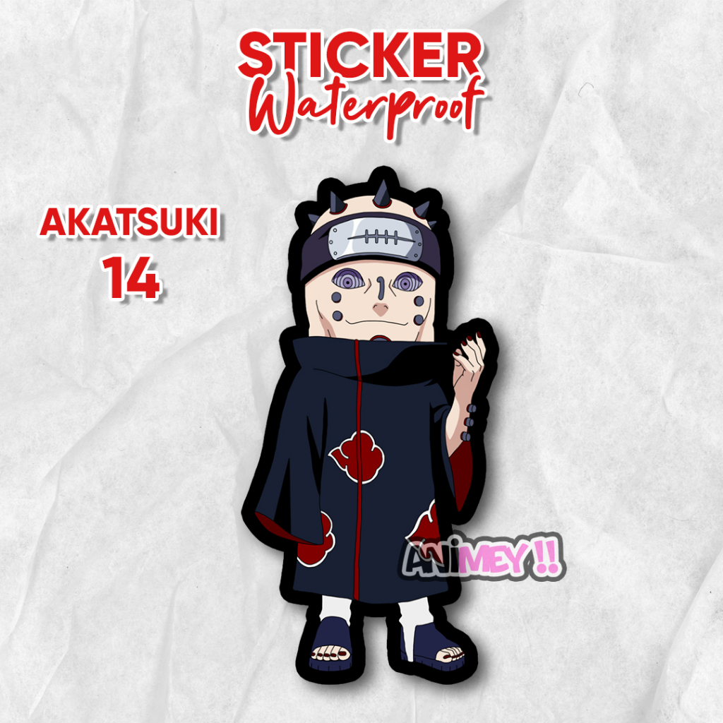 Jual Stiker Akatsuki Chibi / Sticker Anime Waterproof | Shopee Indonesia