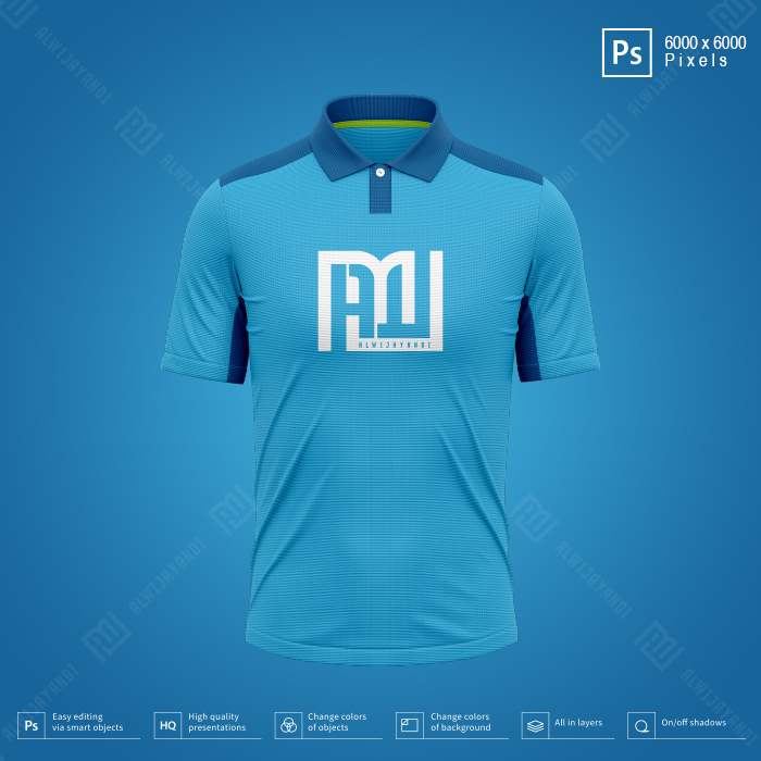 Jual MOCKUP JERSEY KERAH KANCING 1 TERBARU - RESOLUSI 6000x6000 Pixels ...