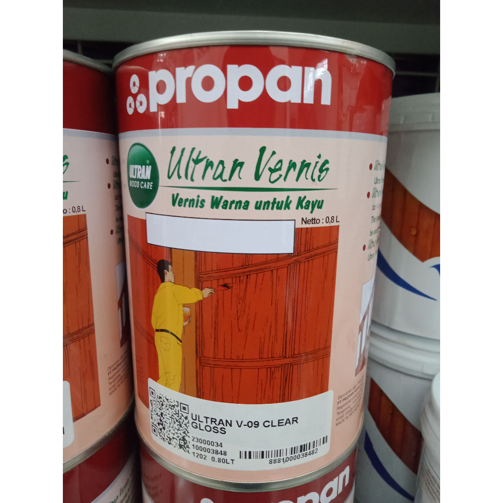 Jual PROPAN Ultran Vernis clear gloss 0,8 L / POLITUR / Plitur ...