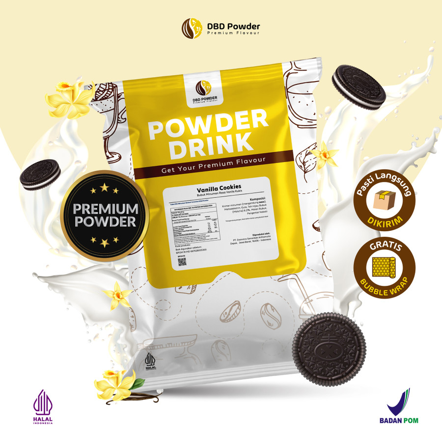 Jual Bubuk Minuman Vanila Cookies - Powder Vanilla Cookies | Shopee ...