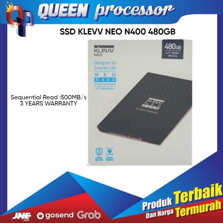 Jual SSD KLEVV SSD NEO N400 480GB / SSD 480GB MADE IN KOREA GARANSI 3 TAHUN | Shopee Indonesia