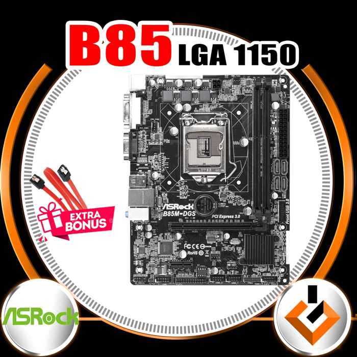 Jual Mobo Mainboard b85 Soket LGA 1150 Onboard ddr3 | Shopee Indonesia