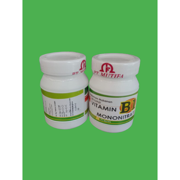 Jual VITAMIN B1 50MG MONONITRATE POT ISI 250 TABLET (MUTIFA) | Shopee ...